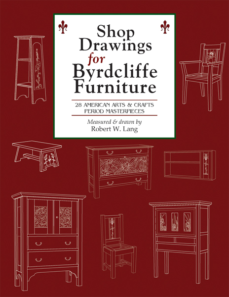 Look Inside Shop Drawings for Byrdcliffe Furniture - Craftsman Plans
